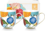 Pip Studio Royal Multi sada 2 ks hrnků 230ml, barevná (Sada hrnků v dárkovém balení)