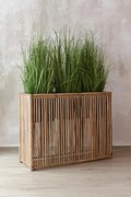 Interiérový květináč ELEMENTO, bambus, šířka 97 cm, natur