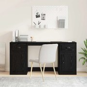 Stůl s kabinetem Černý dub Kompozitní dřevo 154,5 x 50 x 75 cm 3402679