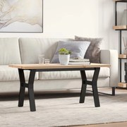 Konferenční stolek s Y rámem 100x50x45,5 cm borovice a ocel 3282776