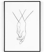 Plakát / Obraz Ruce Pololesklý saténový papír 210 g/m² A4 - 21 x 29,7 cm