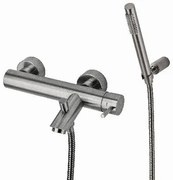 Paffoni Light - Vanová baterie s příslušenstvím, nerez LIG023ST