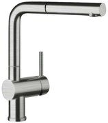 Blanco Linus S - Dřezová baterie s výsuvnou koncovkou, kartáčovaná nerez 517184