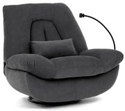 Autronic TV křeslo s elektrickým polohováním TV-7089 GREY2 Barva potahu: Šedá