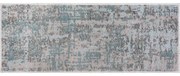Šedo-tyrkysové bavlněné nášlapy na schody v sadě 16 ks 25x65 cm Milano Mavi – Vitaus