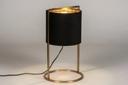 Stolní lampa Burnham Black and Gold