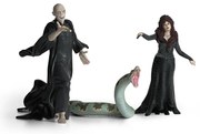 Figurky schleich harry potter lord voldemort, nagini a bellatrix lestrangeová 42684