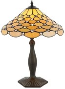 Endon 64301 - Stolní lampa Tiffany PEARL 1xE27/60W/230V pr. 37 cm