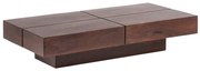 Designový konferenční stolek Cube XL Akácie 140cm