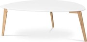 Konferenční stolek Autronic 120x45 cm bílý MDF mat AF-1184 WT