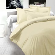 TP Saténové francouzské povlečení LUXURY COLLECTION 220x200+2x70x90cm smetanové
