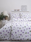 MK Lůžkoviny Francouzské bavlněné povlečení Renforcé -  Jetel 220 × 200 cm, 2ks 70 x 90 cm