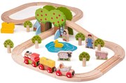 Vláčkodráha bigjigs rail farma
