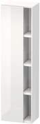Duravit DuraStyle - Skříňka vysoká 180x50x36 cm, levá, lesklá bílá DS1249L2222