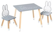 Set dětského nábytku 3 ks Miffy – Roba