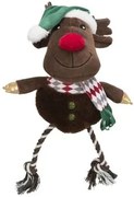 Trixie GmbH a Co.KG Vánoční hračka pes Xmas REINDEER plyš/bavlna 49cm TR