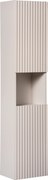 Comad Doplňková koupelnová skříňka vysoká Nova Cashmere 30 kašmír mat