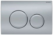 Geberit Delta20 - Ovládání splachování, matný chrom 115.127.46.1