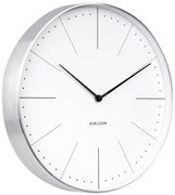 Designové nástěnné hodiny 5681wh karlsson 38cm