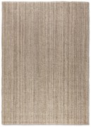Hanse Home, Kusový koberec Bouclé Jute 105975 Grey Brown, 120x170, hnědá, chodba / předsíň