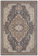 Hanse Home, Kusový koberec Terrain 105607 Orken Black Brown, 160x235, hnědá, ložnice
