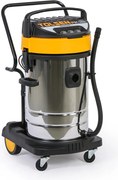 Průmyslový vysavač TOLSEN 79610, suché/mokré sání, 3000 W, 80 l