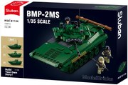 Stavebnice sluban army model bricks m38-b1136 pěchotní bojové vozidlo bmp 3v1