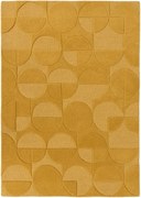 Kusový koberec Moderno Gigi Ochre, 120x170, žltá, chodba / predsieň, Flair Rugs