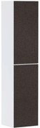 Hansgrohe Xevolos E - Vysoká skříňka, 40x176x36 cm, 2 dvířka, panty vlevo, matná bílá/textilní tmavá šedá 54218660