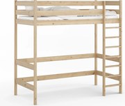 Rkids | Vyvýšená postel Alti 80x180 Lakier bezbarwny