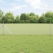 Hexagonální kotvení plotu 10 x 0,4 m Pozinkovaná ocel Stříbrná 3352902