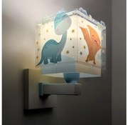 Dalber 63459 - Dětská nástěnná lampa BABY DINOS 1xE27/15W/230V pestrobarevná