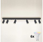 Brilagi - LED Stmívatelné bodové svítidlo SELE 6xGU10/6,5W/230V antracit