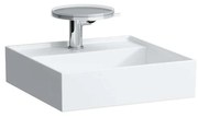 Laufen Kartell - Umývátko na desku 46x46 cm, s 1 otvorem pro baterii, s LCC, bílá H8153314001111