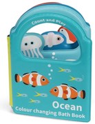 Interaktivní hračka Colour changing bath book Ocean – Rex London