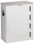 Bemeta Design Odpadkový koš 6,5 l se zásobníkem na hygienické sáčky, nerez, mat - 101015295