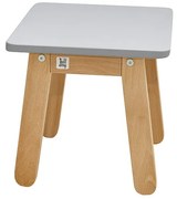 Šedá dětská stolička WOODY GREY