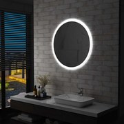 Koupelnové zrcadlo s LED osvětlením 80 cm 144725