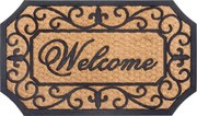 Hanse Home, Rohožka Welcome 105713 - na ven i na doma, 45x75, hnědá, chodba / předsíň