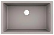 Hansgrohe - Podstavný granitový dřez S510-U660, betonová šedá 43432380