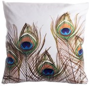 Dekorační polštář 45x45 cm Peacock Feathers – JAHU collections