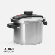 Fabini Tlakový hrnec FABINI & Pohlreich, Ø 22 cm (6 l) - Nerezový tlakový hrnec
