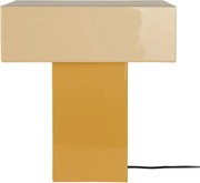 Žlutá stolní lampa (výška 35 cm) Grato Recto – Leitmotiv