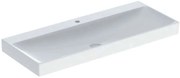 Geberit ONE - Umyvadlo 120x48x14 cm, bez přepadu, s otvorem pro baterii, KeraTect, bílá 505.020.01.5