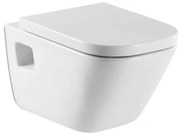Roca The Gap - Závěsné WC, Rimless, bílá A34647F000