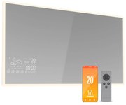 Blumfeldt Infračervený ohřívač, Smart Mirror, Infračervené záření, 600 W, IP43