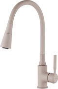 Invena Hula, vysoká dřezová baterie 2-funkční, béžová, INV-BZ-85-P03-L
