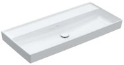 Villeroy & Boch Collaro - Umyvadlo nábytkové 100x47 cm, bez přepadu, bez otvoru pro baterii, CeramicPlus, Stone White 4A33A3RW
