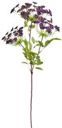 Umělé květiny ANETHUM fialové tóny 75 cm