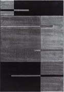 Ayyildiz, Kusový koberec Hawaii 1310 grey, 120x170, černá, kancelář
